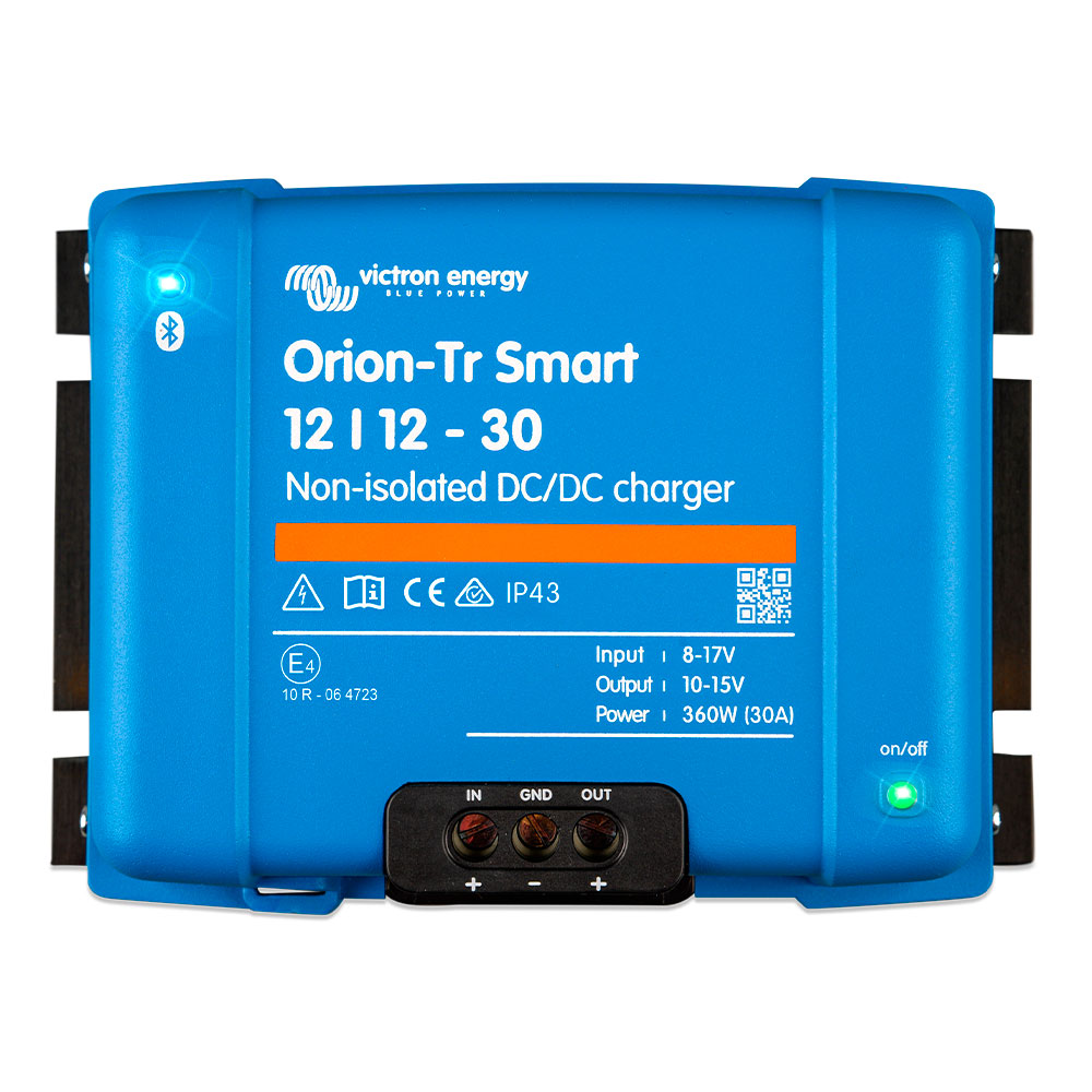 Orion-Tr Smart 12/12-30A Non-isolated DC-DC ch. | DSP Camper