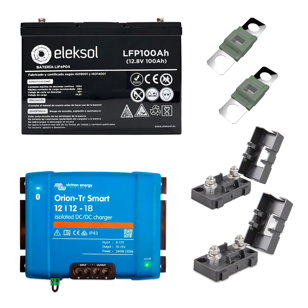 Kit Sustitución a Litio 100Ah | DSP Camper